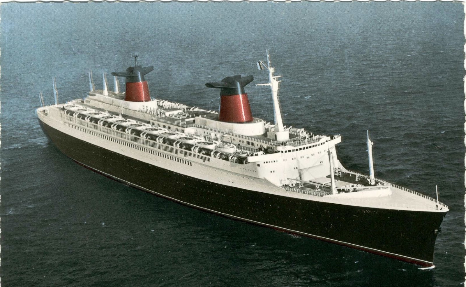 SS FRANCE fifty years ago
