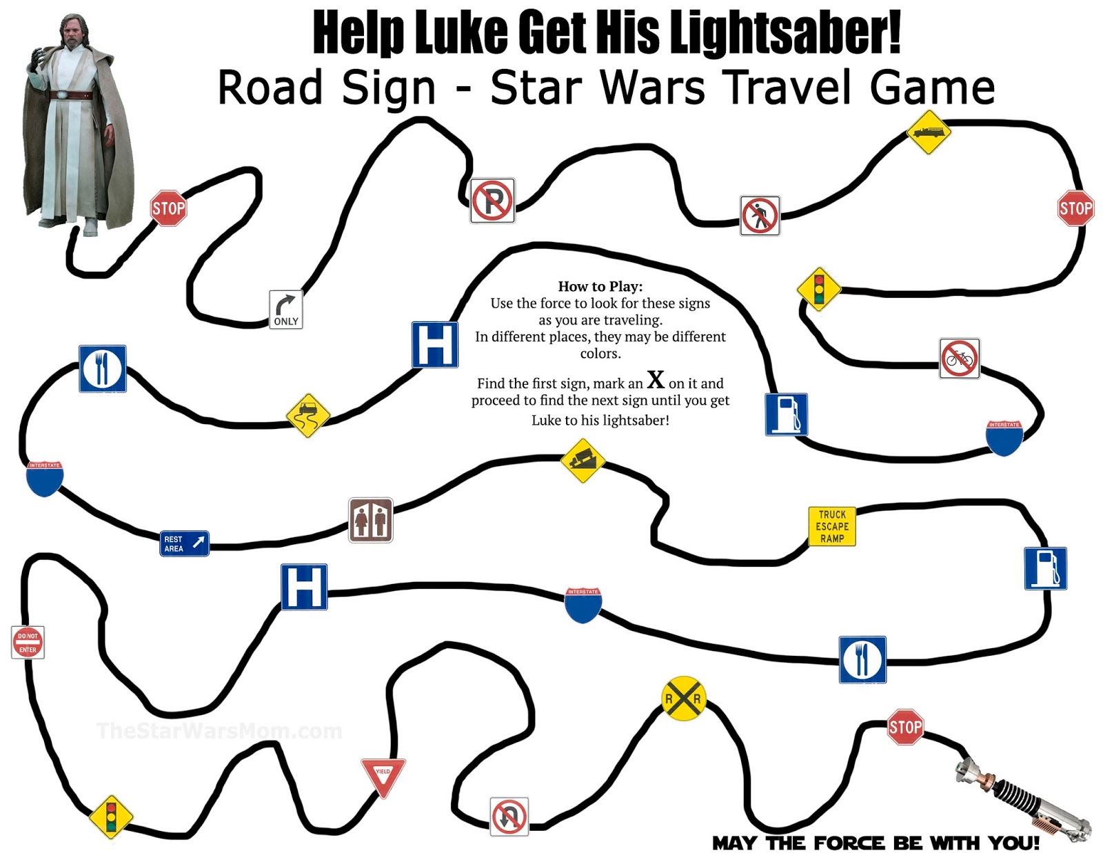 Star Wars Free Printables - The Star Wars Mom – Parties, Recipes ...