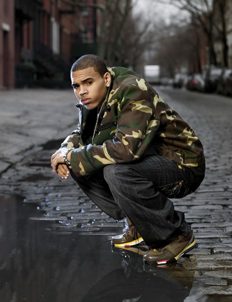 Chris Brown Stylish Hq Wallpapers Photos At George Holz Photoshoot