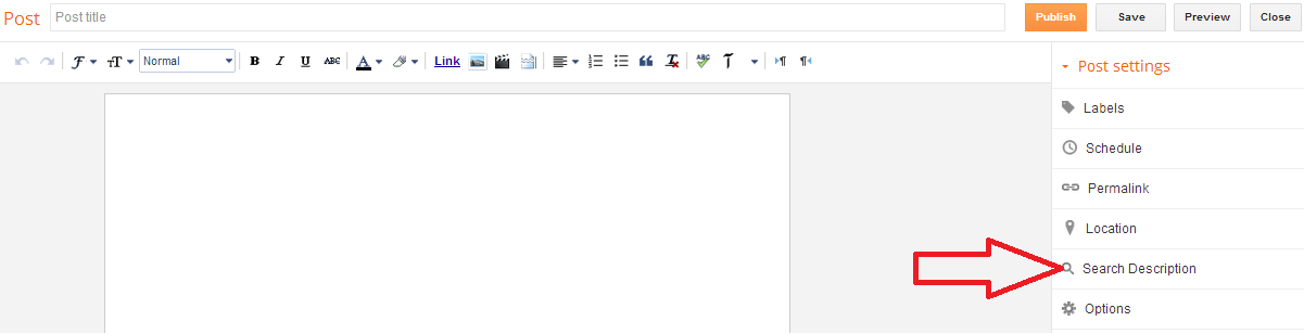 How To Enable Search Description In Blogger Information Blogger how-to-enable-search-description-in-blogger-information-blogger