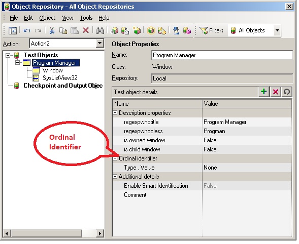 Neuron Technology Ordinal Identifier In Qtp