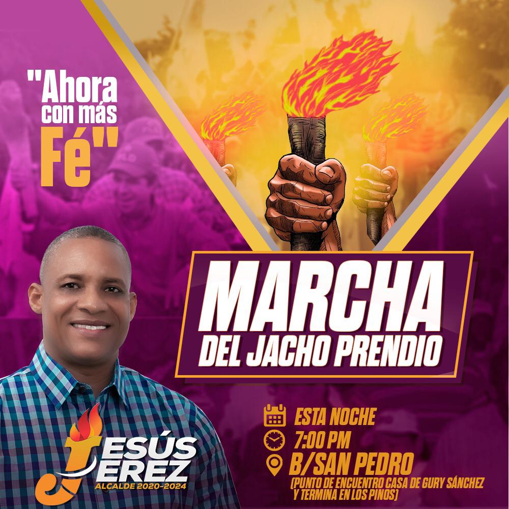 JESÚS JEREZ ANUNCIA MARCHA DEL JACHO ENCENDIDO - Montecristi Al Dia