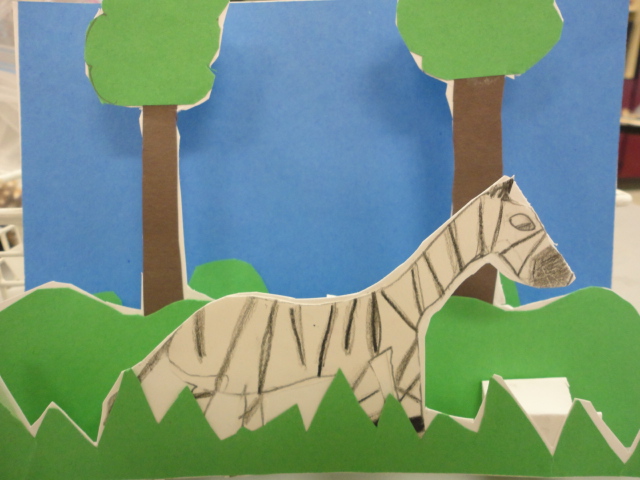 Thomas Elementary Art: 3rd Grade 3D Paper Landscapes