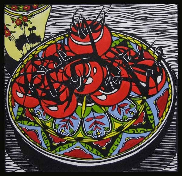 Mr. Bob's Middle & High School Art Room: Block Reduction printmaking ...