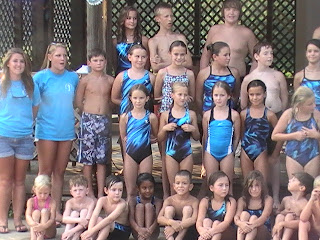 The Buckley Bunch: Swim team 2011