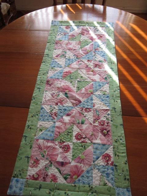 Fabric Fascination: Block of the Month Table Runner