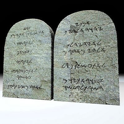 Replica 10 Commandment Tablets