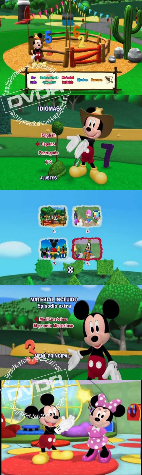 ADICTA A LAS PELIS: Mickey Mouse Casa Club: Los números de Roundup (2010)