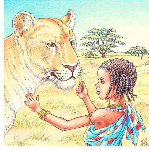 A Story In A Nutshell: The Lion's Whisker