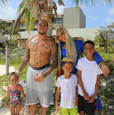 Monica shares beautiful photos of herself and her family as they hit ...