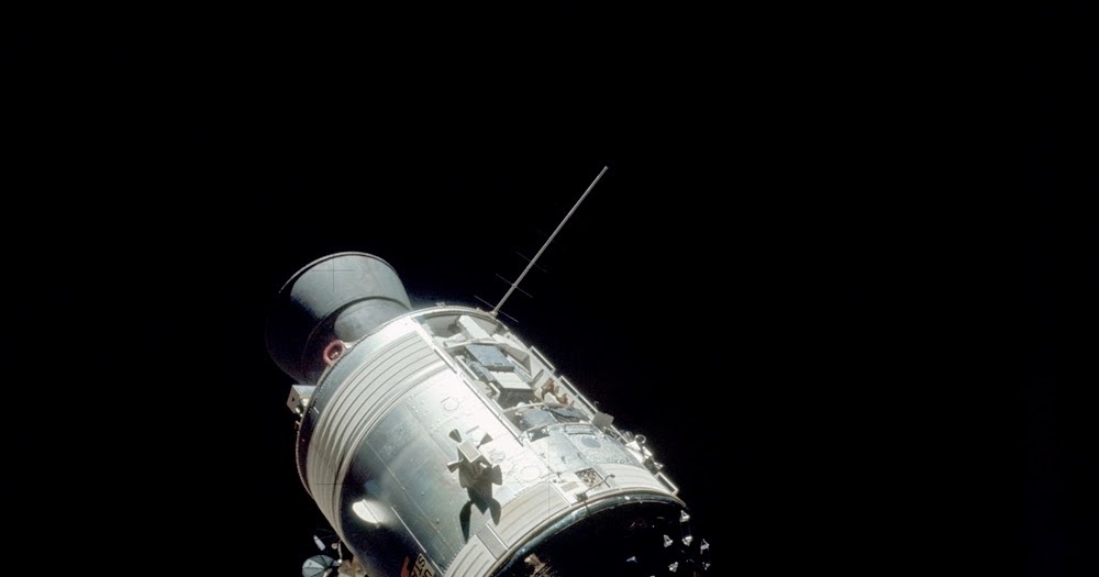 Data Deluge: Apollo Image archive: Apollo 17 Mission CSM during rendezvous