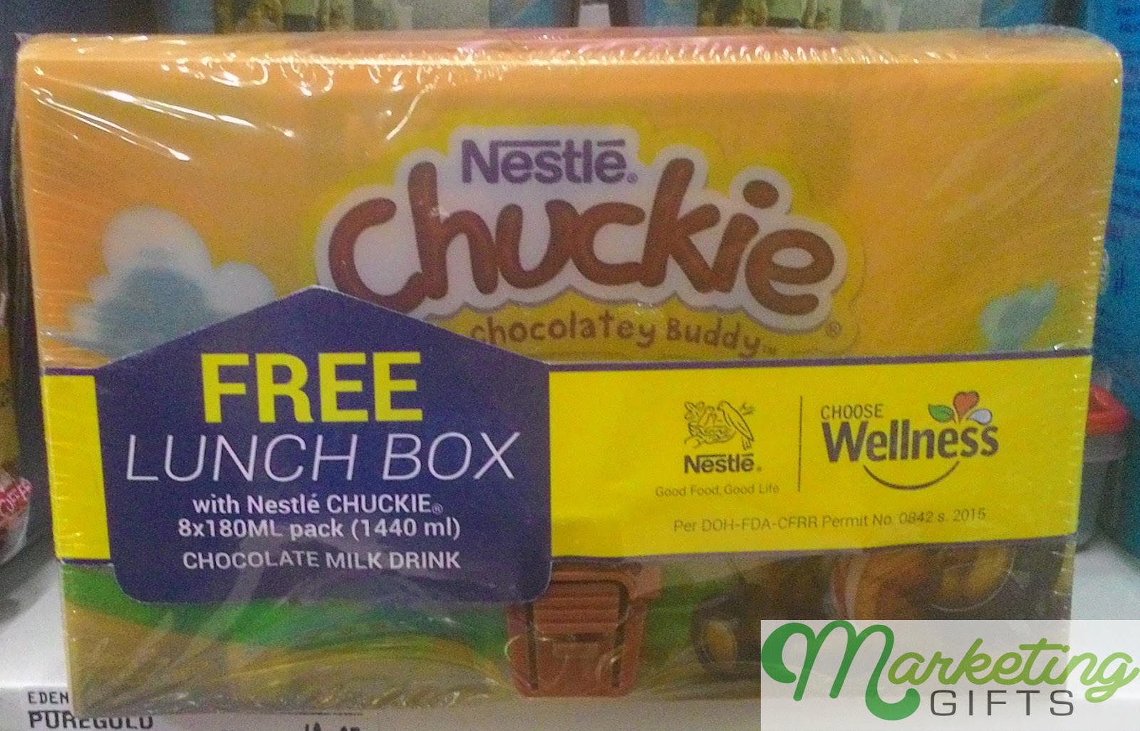 Marketing Gifts: Gift with Purchase by Nestlé Chuckie - Free Lunch Box