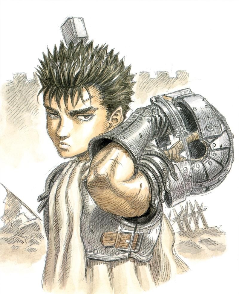 Dragón Negro: Berserk : Gatsu ( el protagonista de la serie )