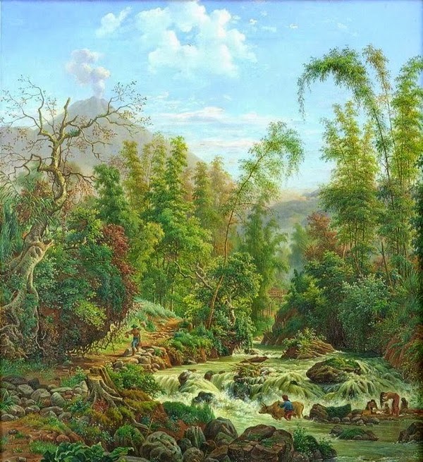 Nasbahry-Paint: M.E.H.R. Van Den Kherkoff (1830-1908), Pelukis