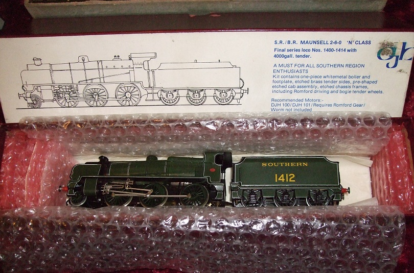 GEOFF TYLER - RAILWAY MODELLER: OO GAUGE DJH KIT "N" CLASS SOUTHERN REGION