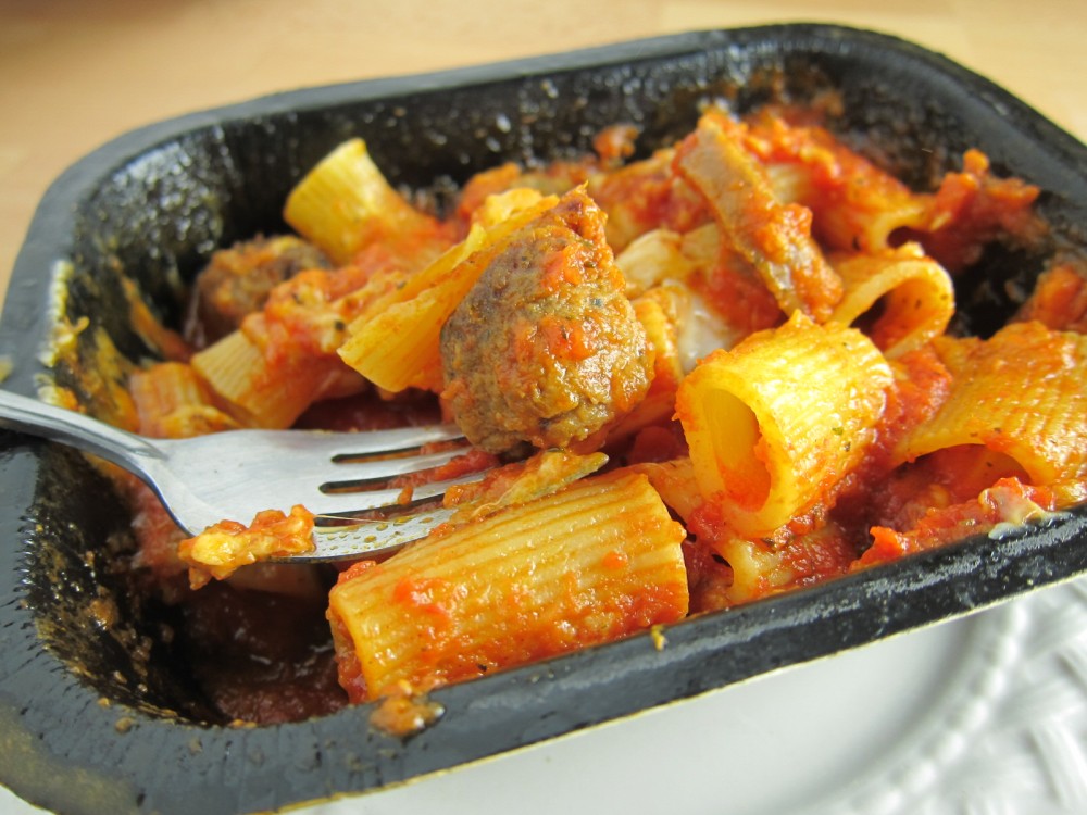 Frozen Friday: Michael Angelo's - Rigatoni with Sausage and Meatballs