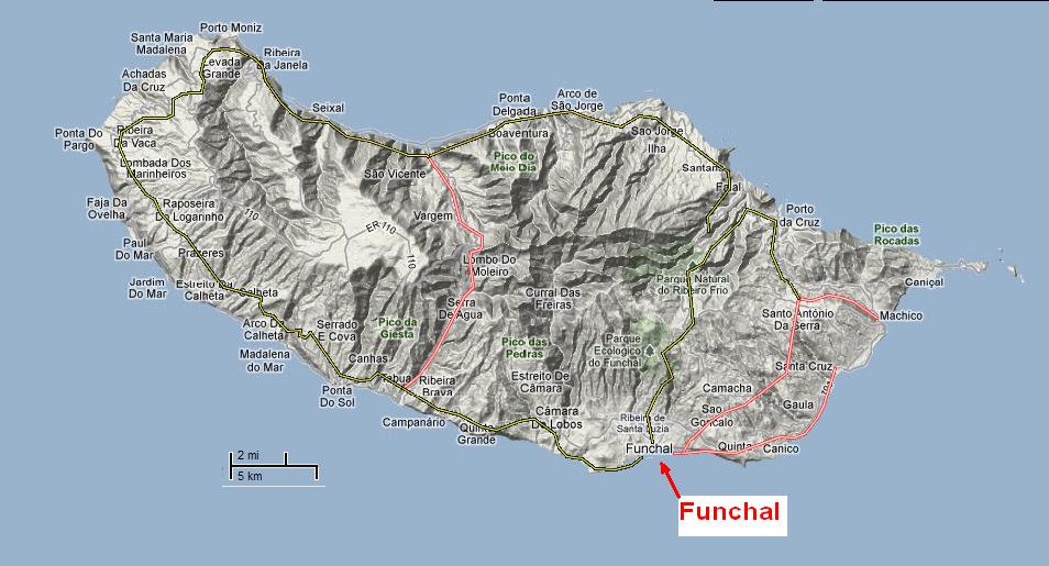 dutchlink: Hike Madeira 08 Monte to Camache 3 November 2011
