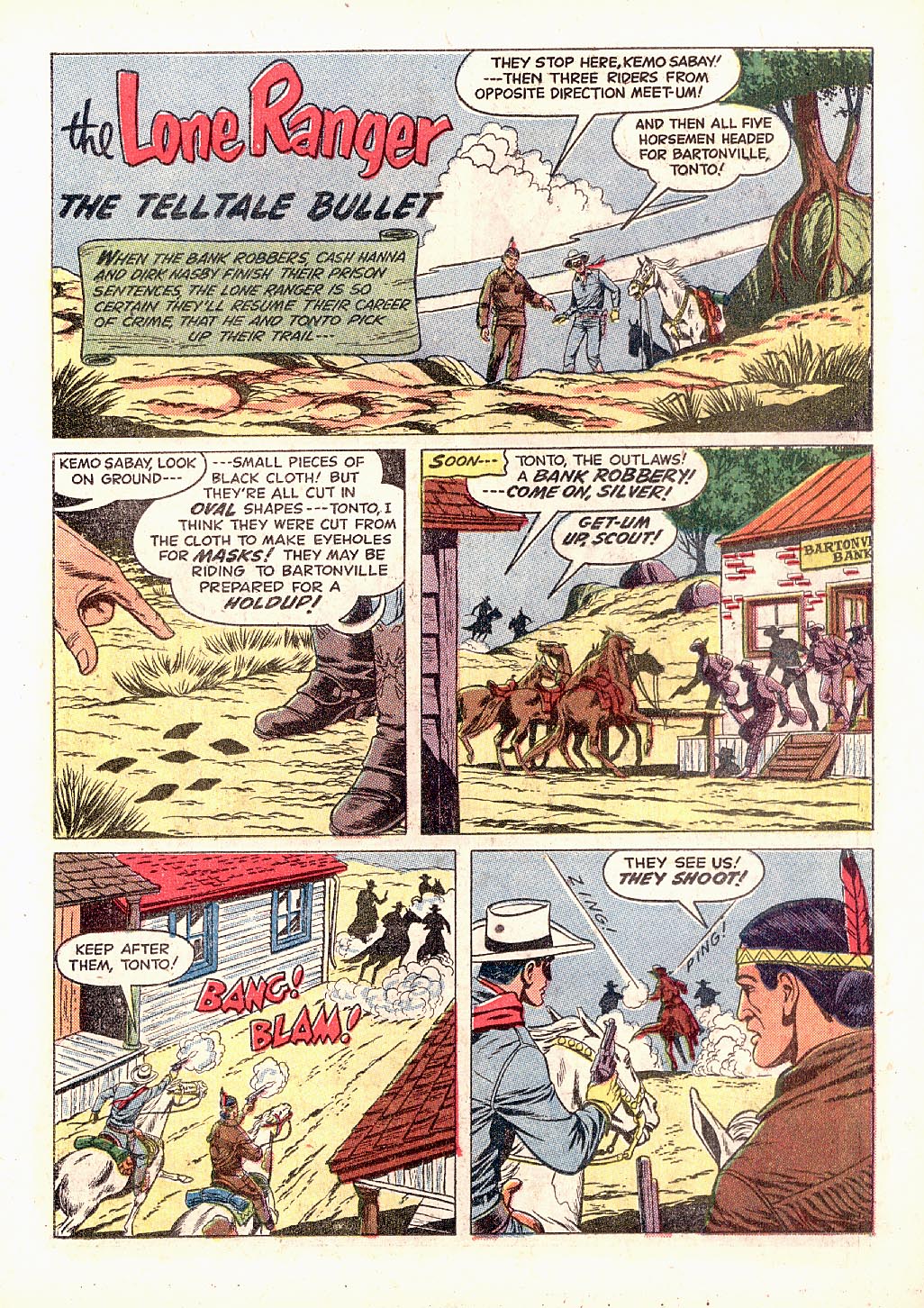 Four-Color Shadows: The Lone Ranger-Tom Gill-1954