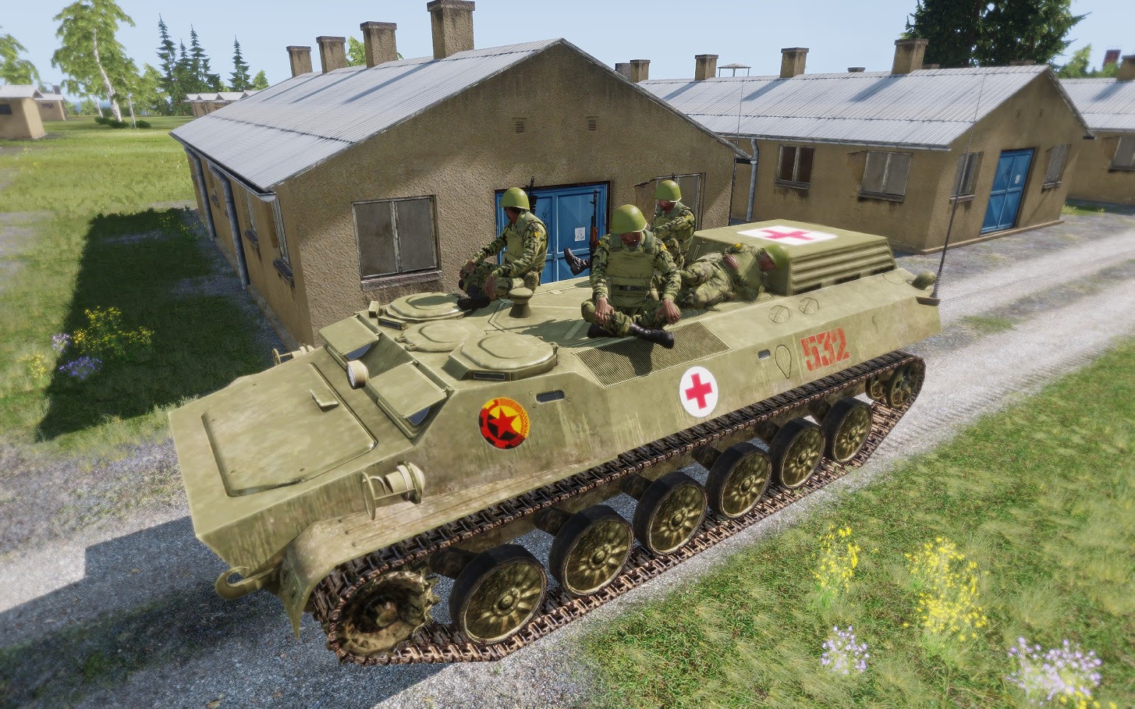 MT-LB を Arma 3 版の PRACS: SLA Faction 2017 MOD で作製 | 弱者の日記^^ - Arma 3 ...