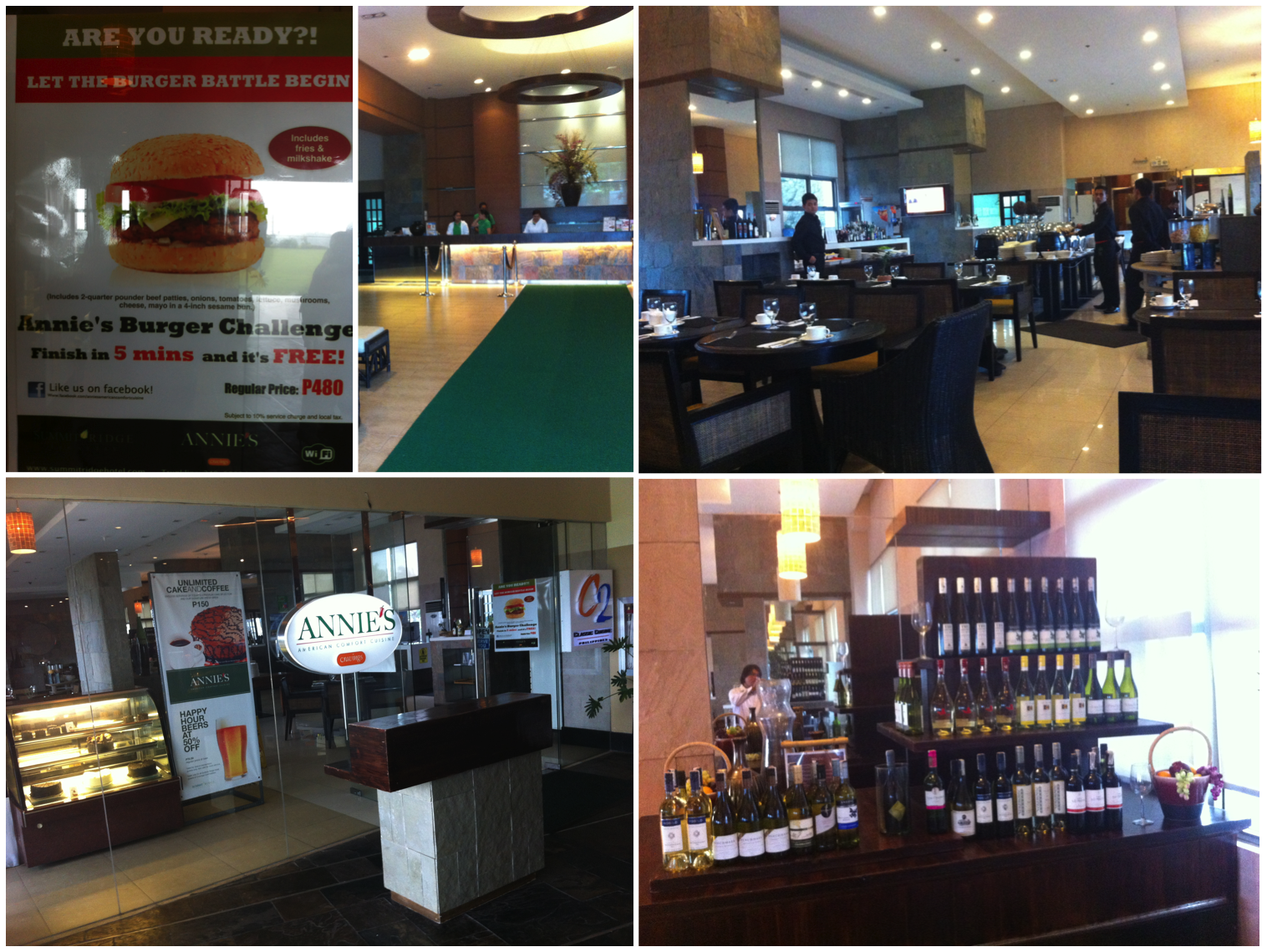 Cafe Mobility: Summit Ridge Hotel in Tagaytay