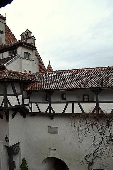 Castelul Bran - Coridorul de aparare