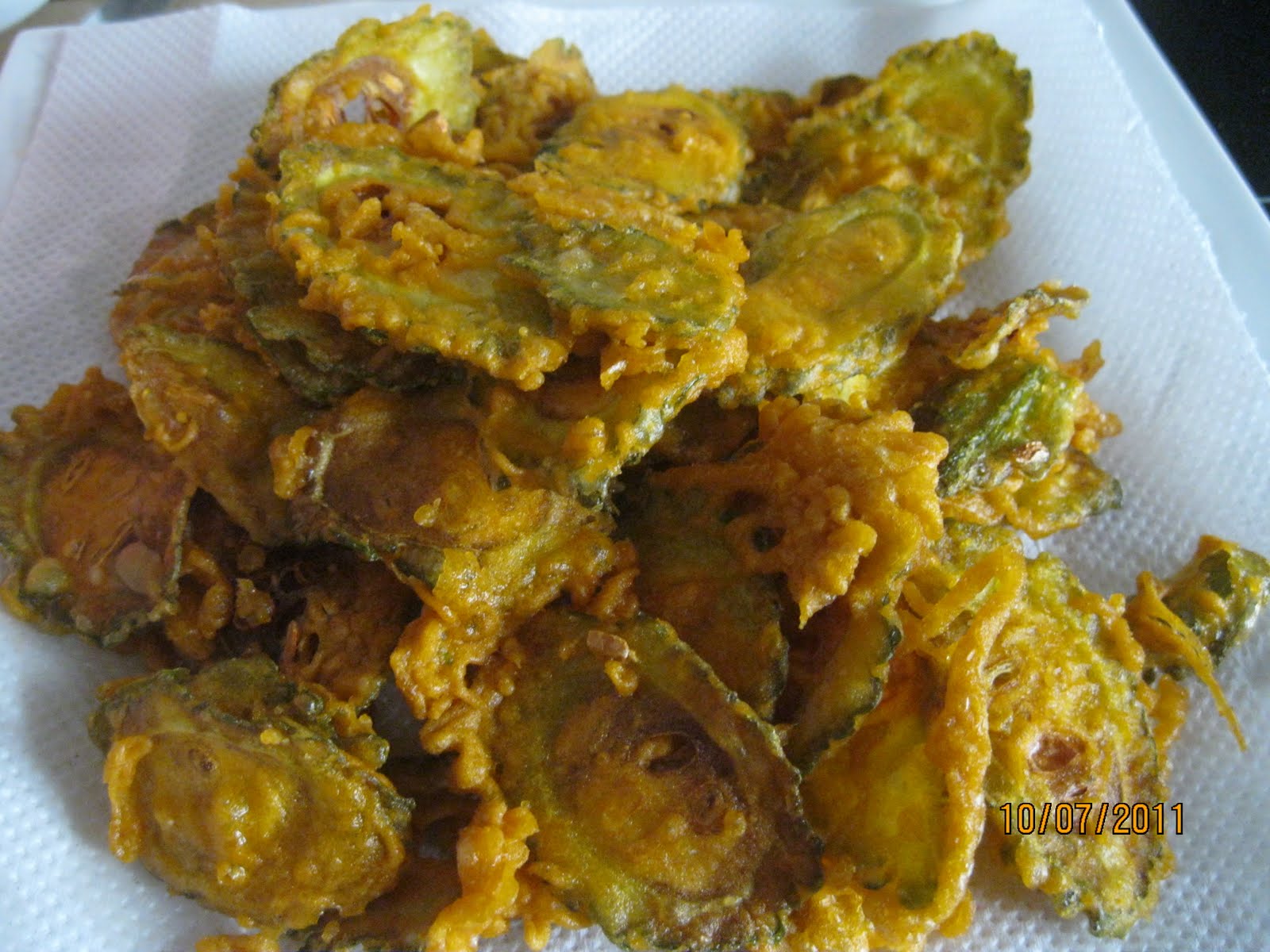 Dari Dapur Maklong: Peria Katak Goreng