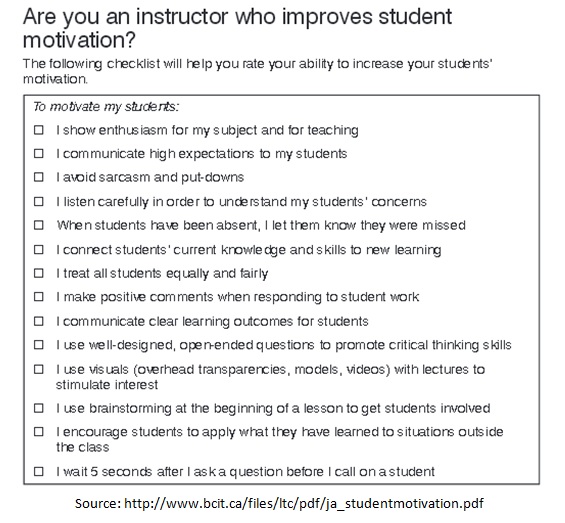 Miss Gill's Edublog: Motivation in the Classroom