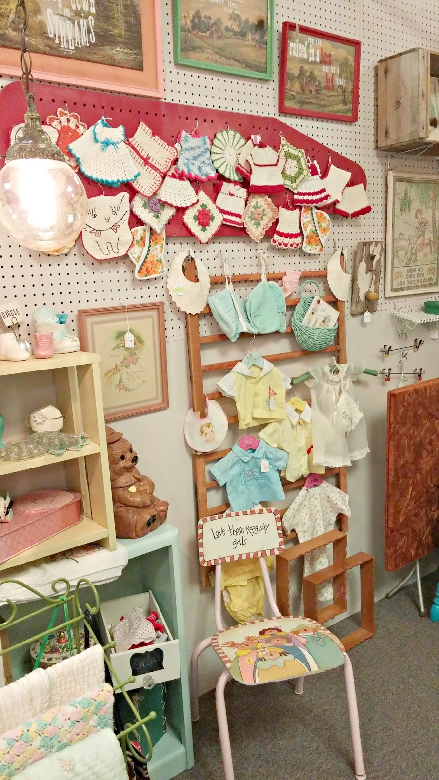 Antique Mall Booth Update - Little Vintage Cottage