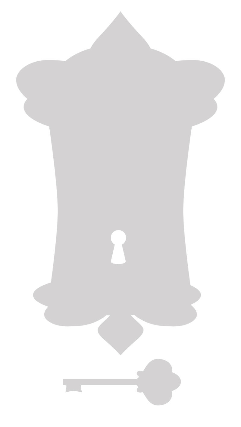 Shades Of Tangerine: Keyhole Alice Postcards (DIY)