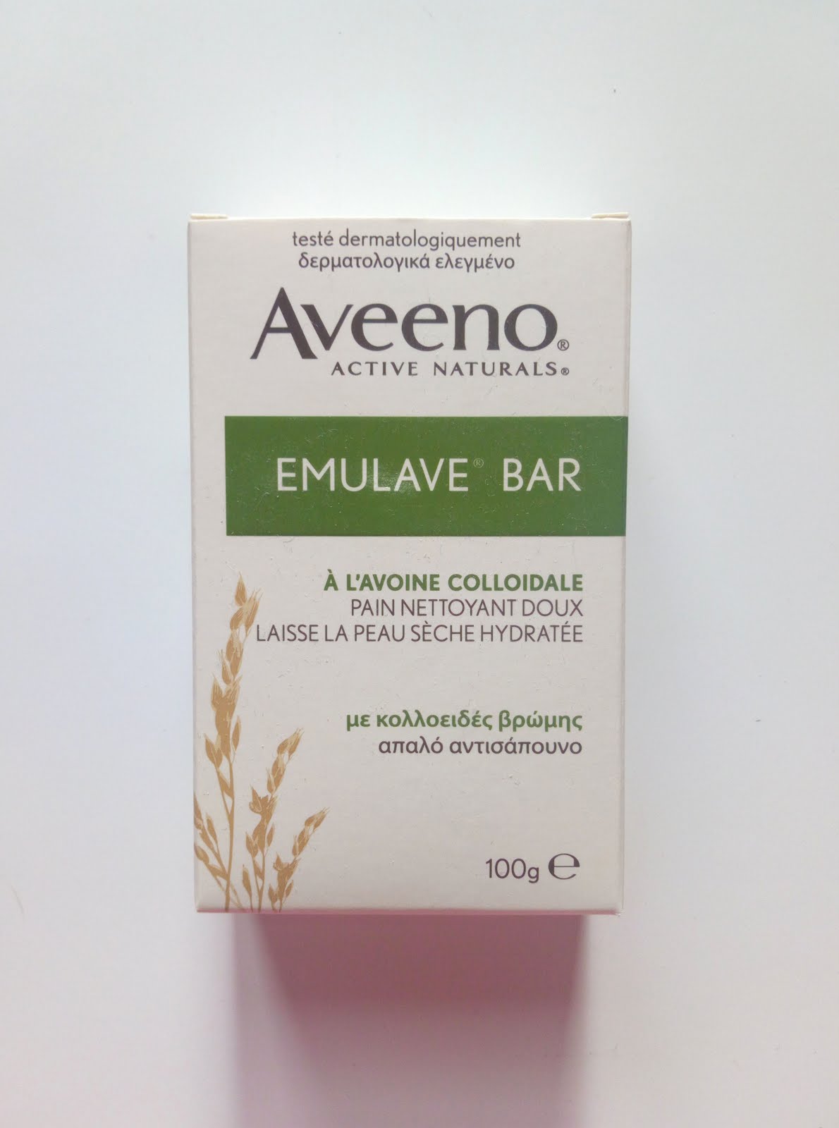 Magical Cosmetics for Sensitive skin : Aveeno Emulave Bar Sapone Solido ...