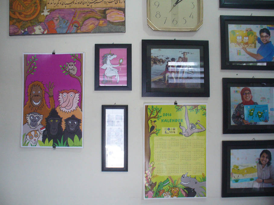 Gambarnya Aldriana: Ilustrasi Poster Hari Primata Indonesia 2018