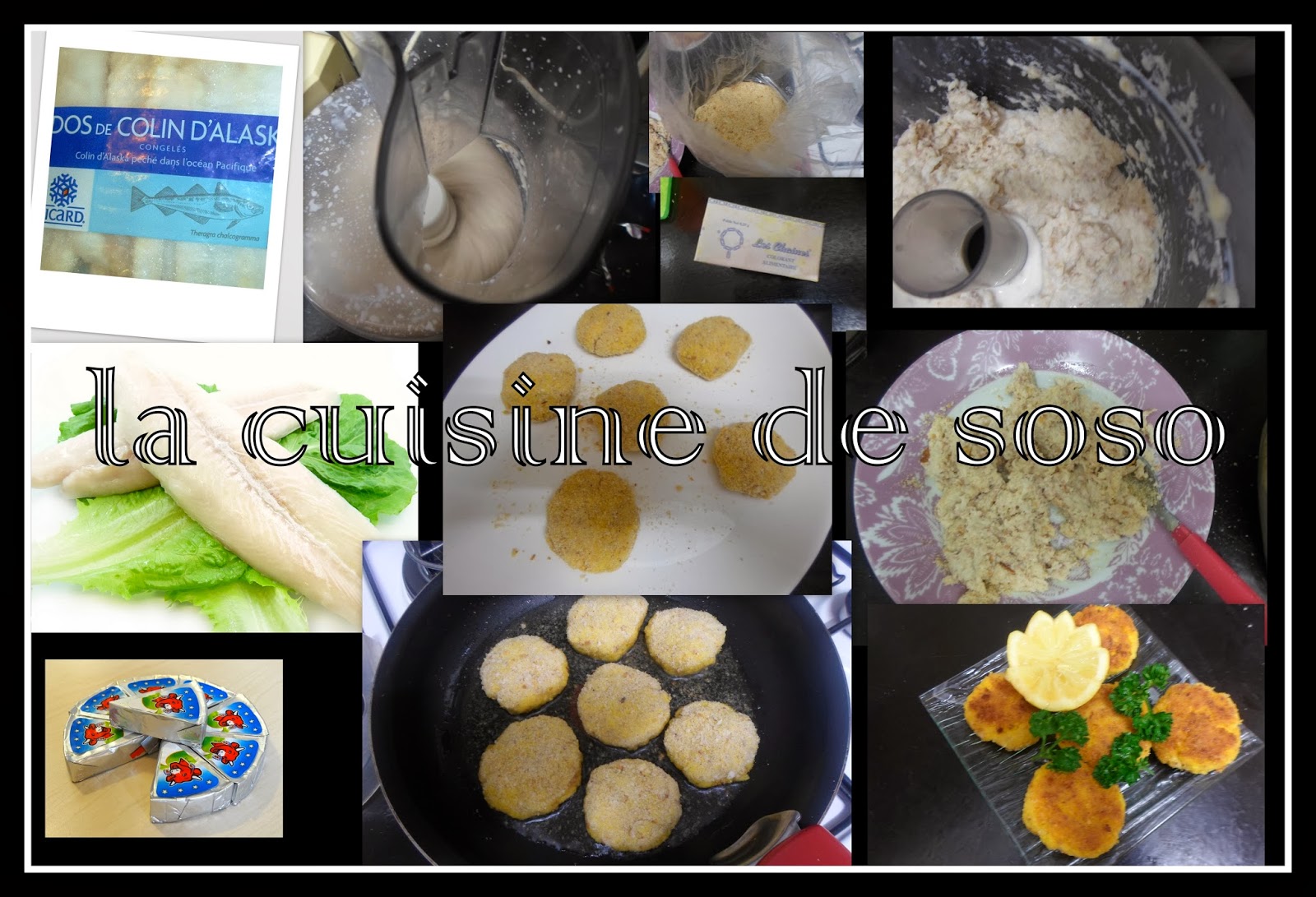 La cuisine de soso c est un D lys : Croquette de poisson à la vache qui rit