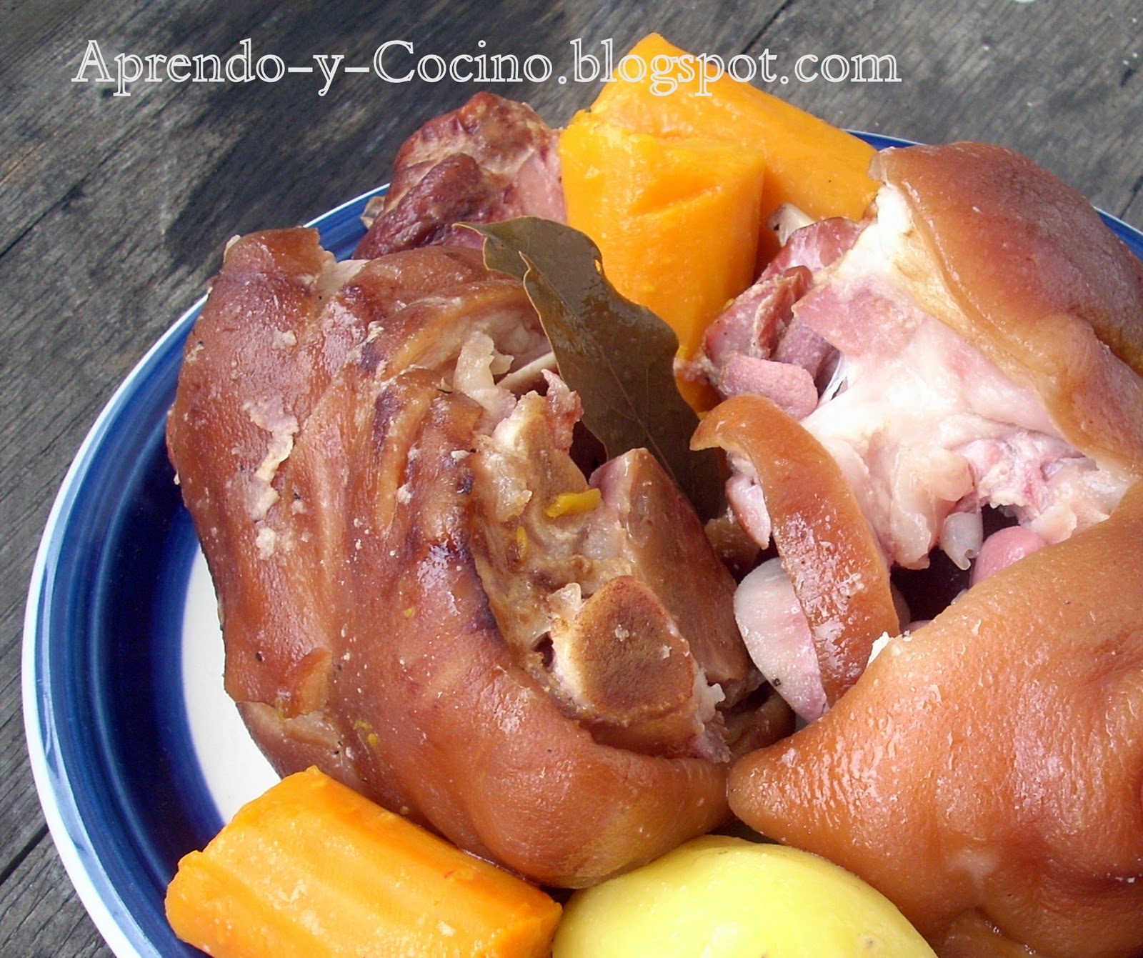 Aprendo y Cocino: CODILLO A LA ALEMANA