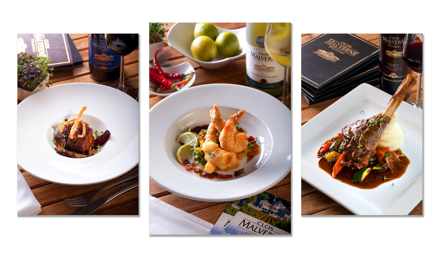 Bakkes Images: Clos Malverne's New Menu