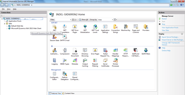 Microsoft Dynamics NAV 7 / 2013 Web Client Microsoft Dynamics NAV 7 / 2013 Web Client