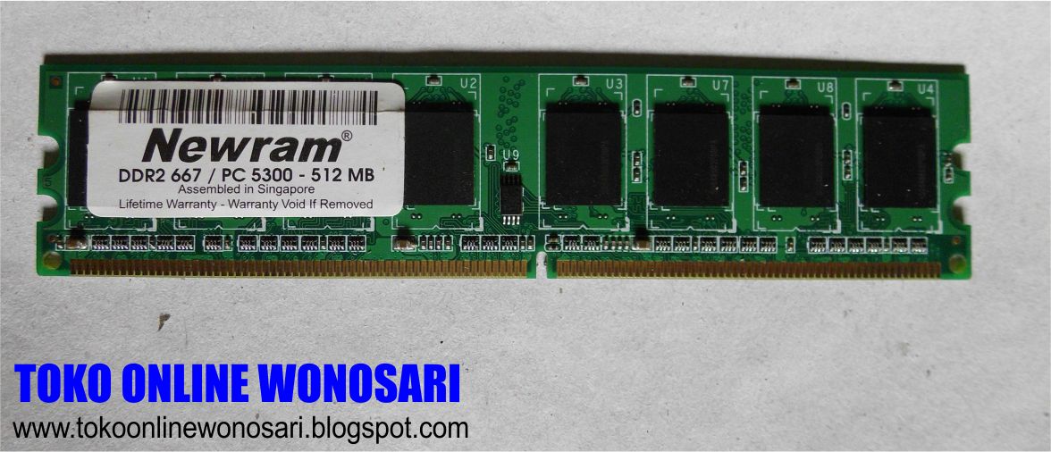 Ram DDR2 512 Mb PC5300 2nd | Dua Belas Programmer