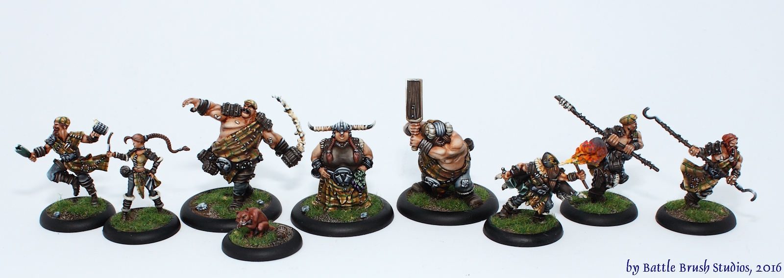 Battle Brush Studios: Showcase: Guild Ball Brewer's Guild Team