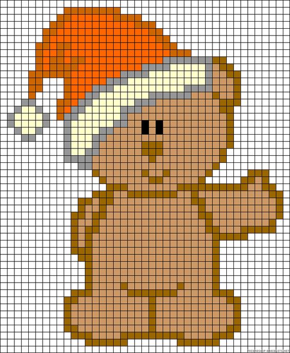 Fichas de Primaria: Cuadrículas de navidad