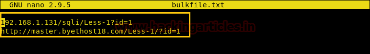 Comprehensive Guide to Sqlmap (Target Options) Comprehensive Guide to Sqlmap (Target Options)