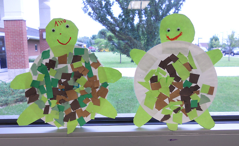 Create Teach Inspire: Mosaic Turtles