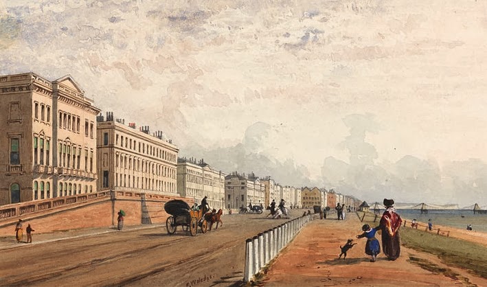 Postcards and Viewcards: Brighton Pictures From 1840 And 1880s