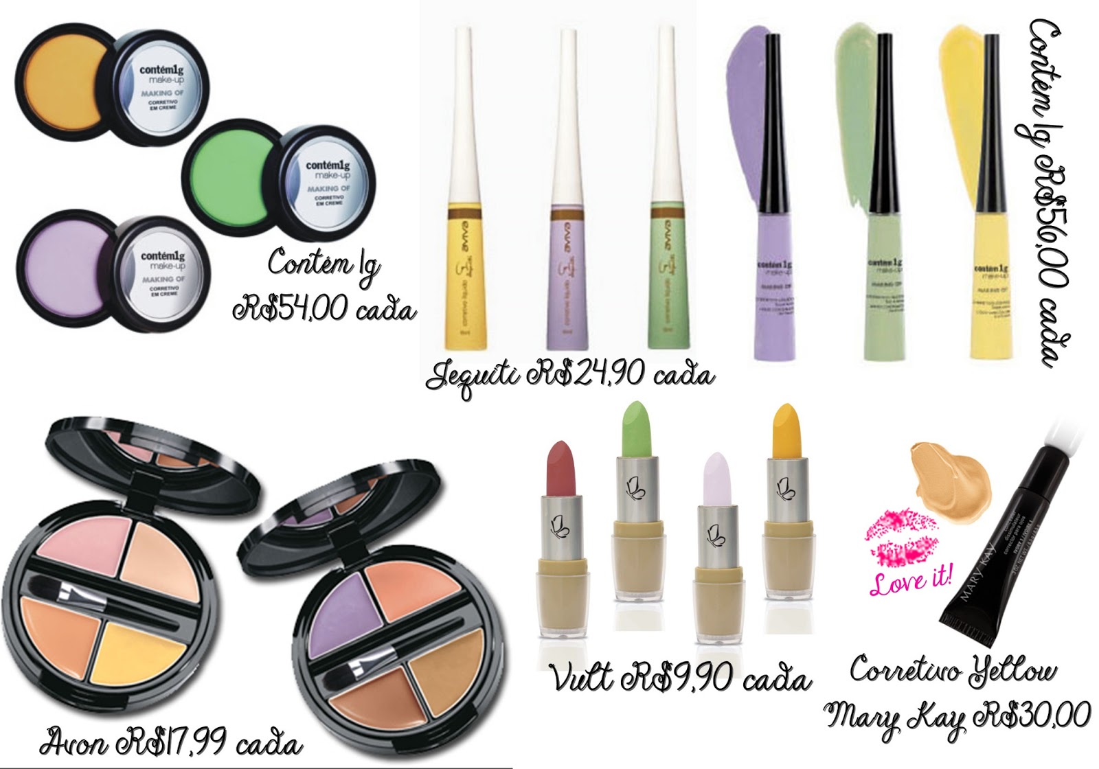 Encantos Modernos: Corretivos Coloridos, você sabe como usar