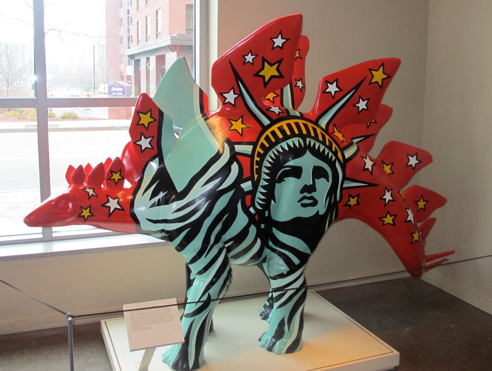 Pittsburgh Murals and Public Art: Liberty by Burton Morris