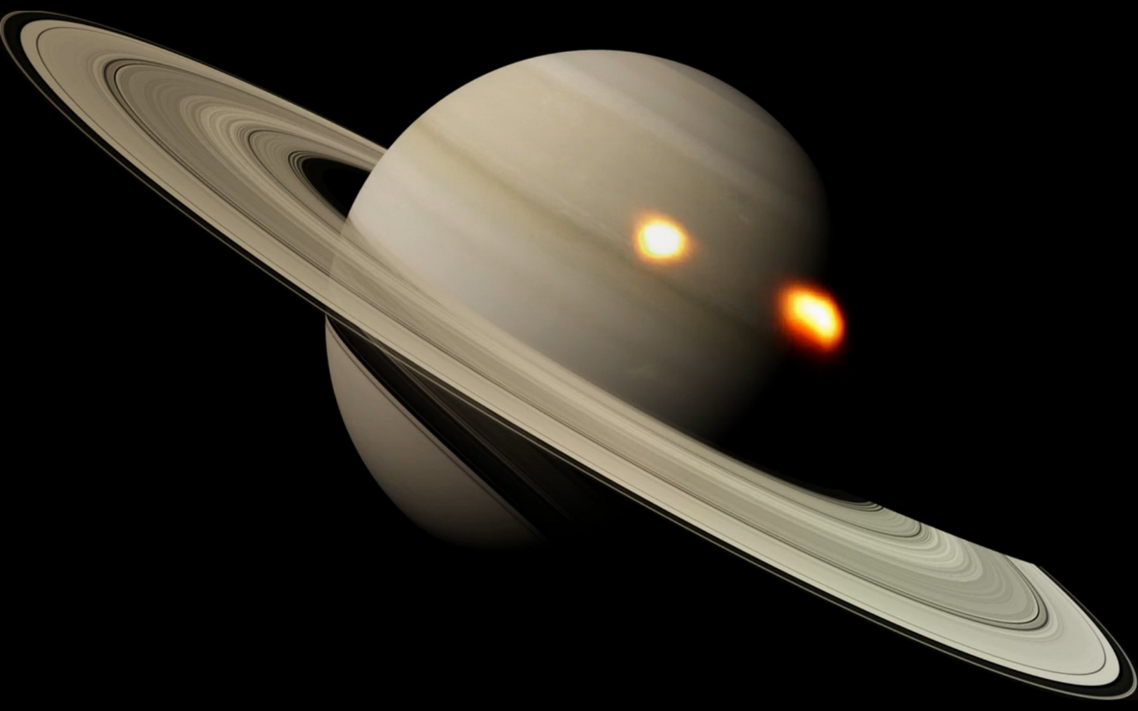 SILENT OBSERVER: After-effects of Saturn’s Super Storm shine on (VIDEO)