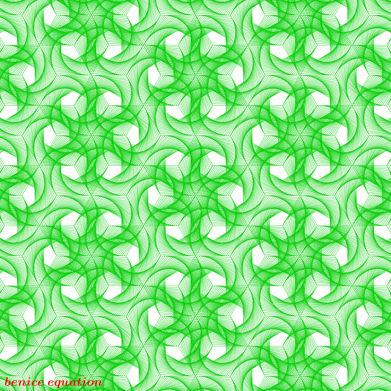 Fun math art (pictures) - benice equation: Tiling by Nested Polygons (2)