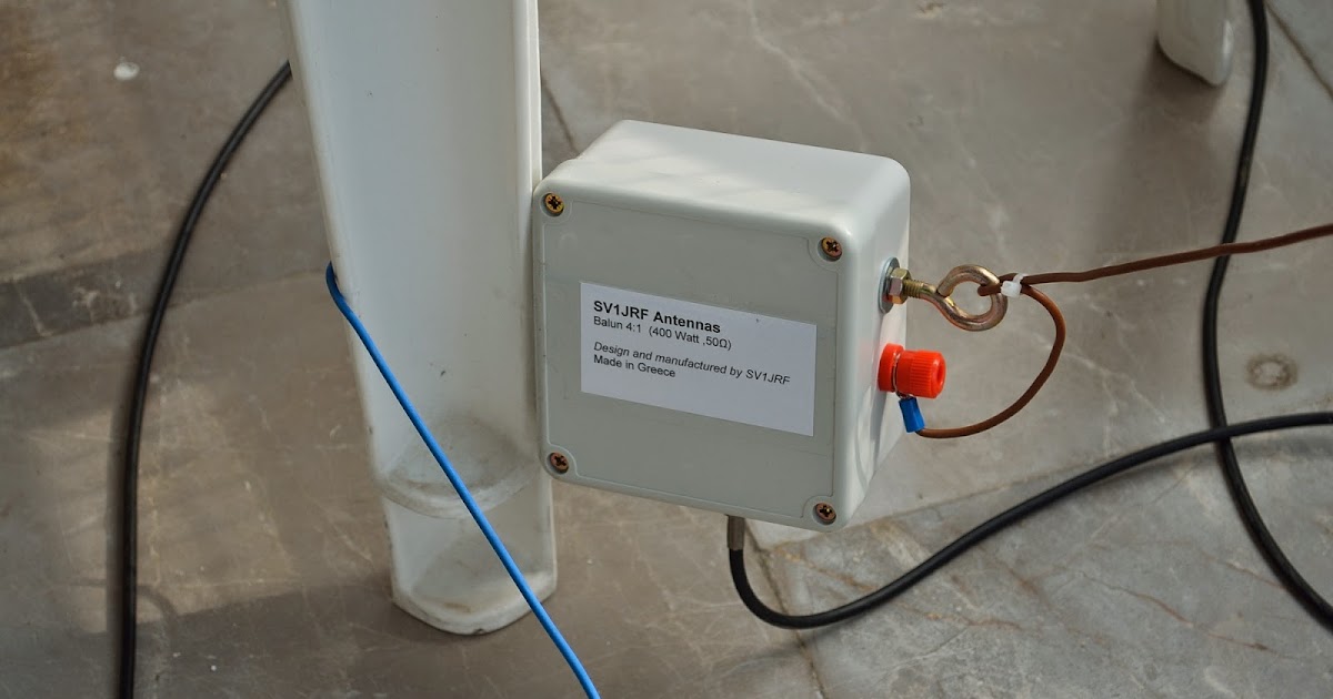 Delta Loop Antenna 10m-11m + Balun 4:1