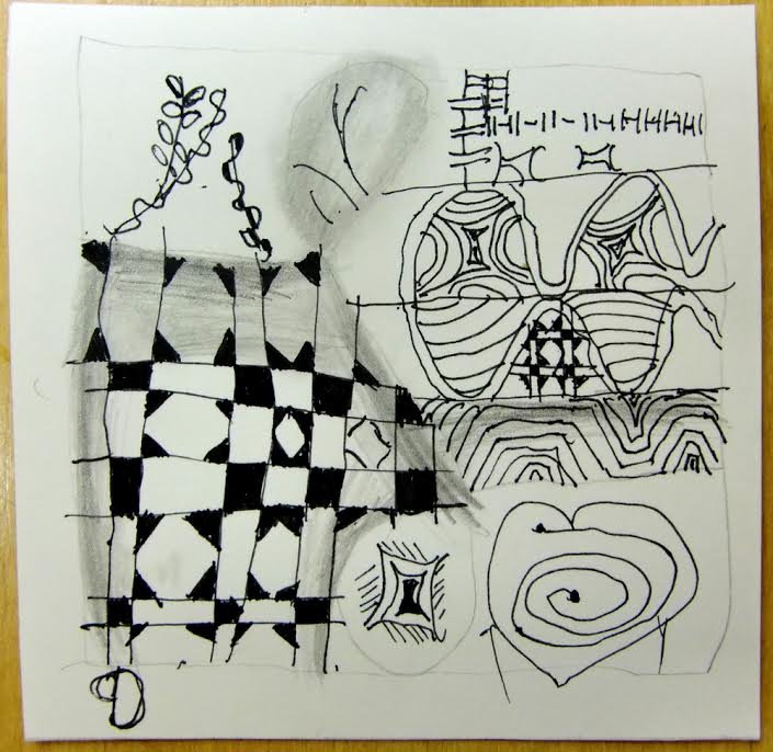 Tickled To Tangle: "It's a String Thing" #154 Tiles