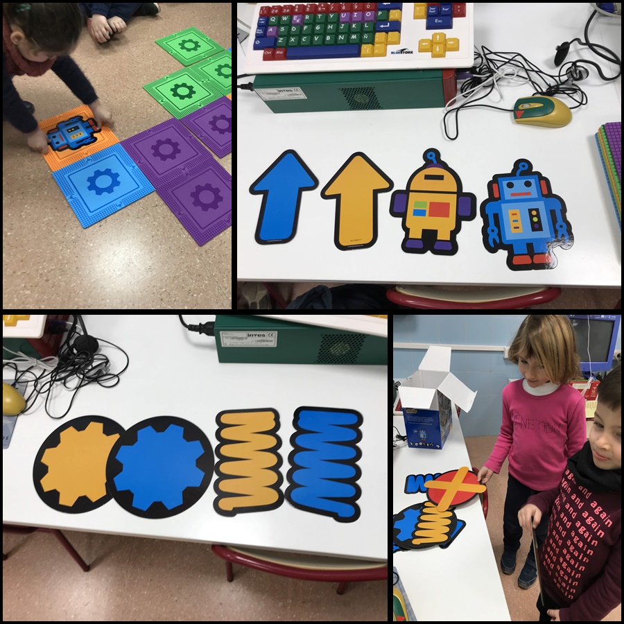 LA CLASE DE MIREN: mis experiencias en el aula: NOS CONVERTIMOS EN ROBOTS CON "LET'S GO CODE"