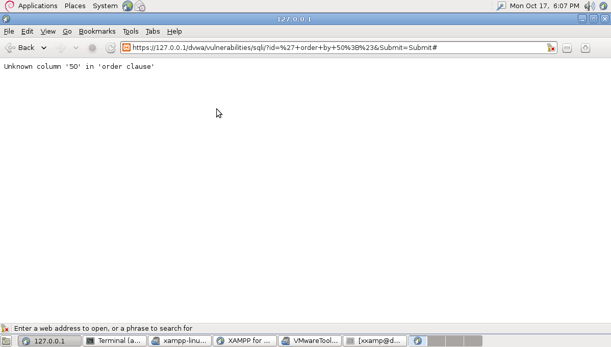 Security Padawan: Basic SQL Injection on MYSQL part 1