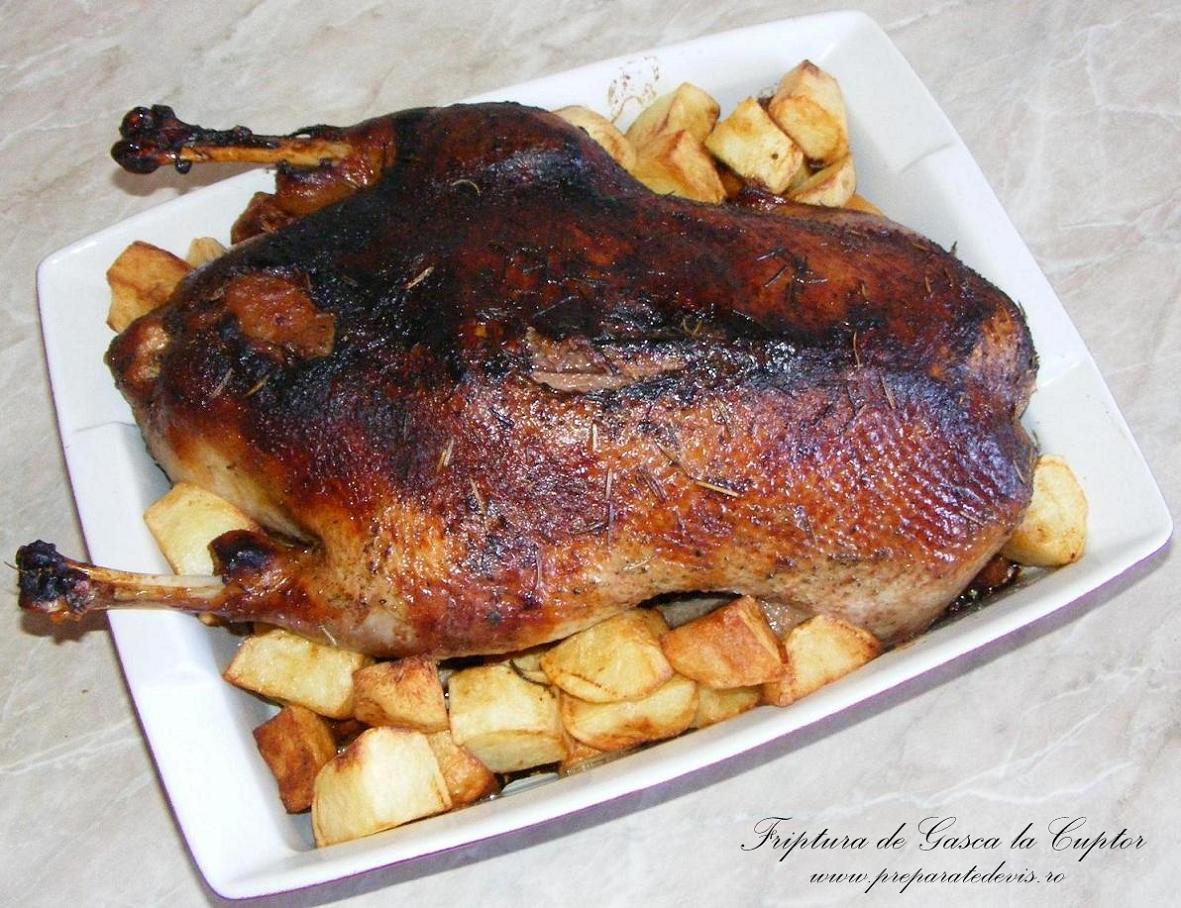 Friptura de gasca la cuptor | Retete Culinare : Preparatedevis.ro
